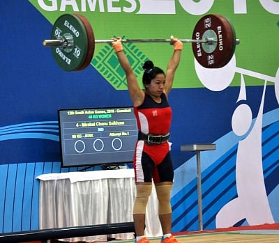 Chanu misses out on medal in World Weightlifting Championship