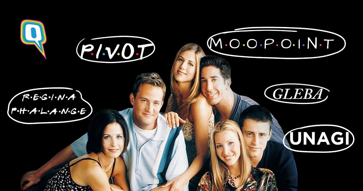 Friends 25th Anniversary: ‘Gleba’ to ‘Phalange’, 8 Words ‘Friends ...
