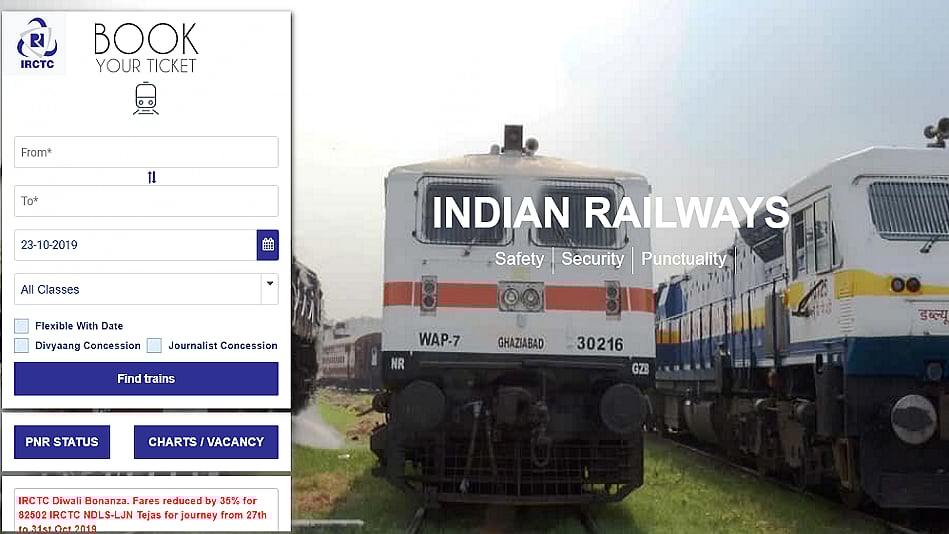 IRCTC Login Id For New Account: Check Simple Steps To Create Account On ...