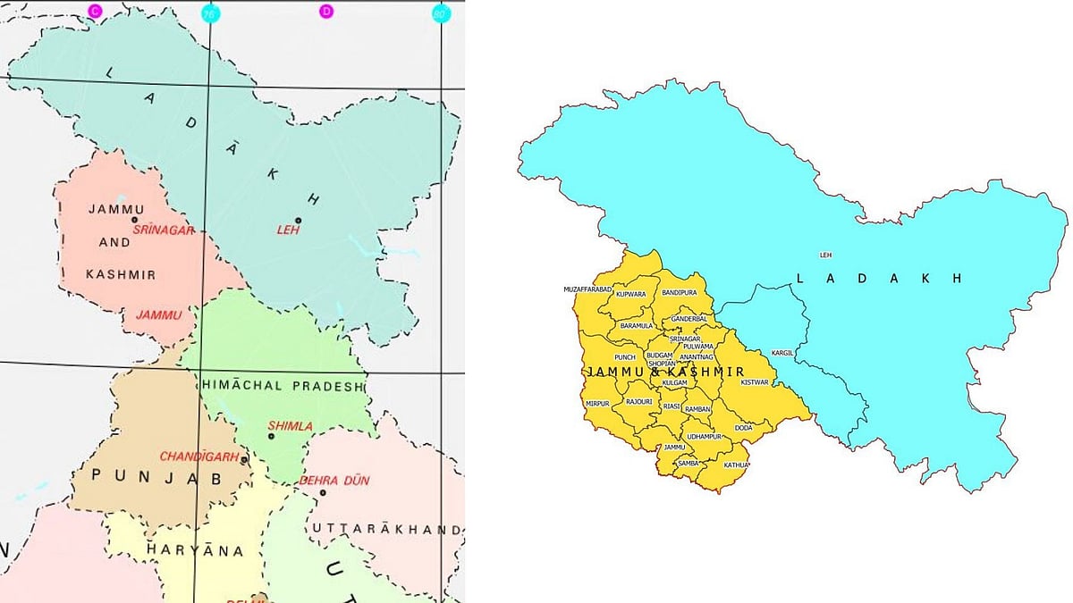 India Gets a New Map: Boundary of UTs of J&K and Ladakh Declared