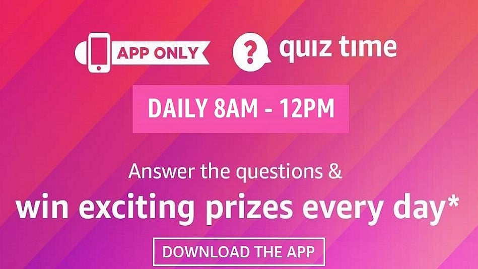 Amazon Quiz Answers 26 January 2020: Today’s Amazon Quiz Answers To Win ...