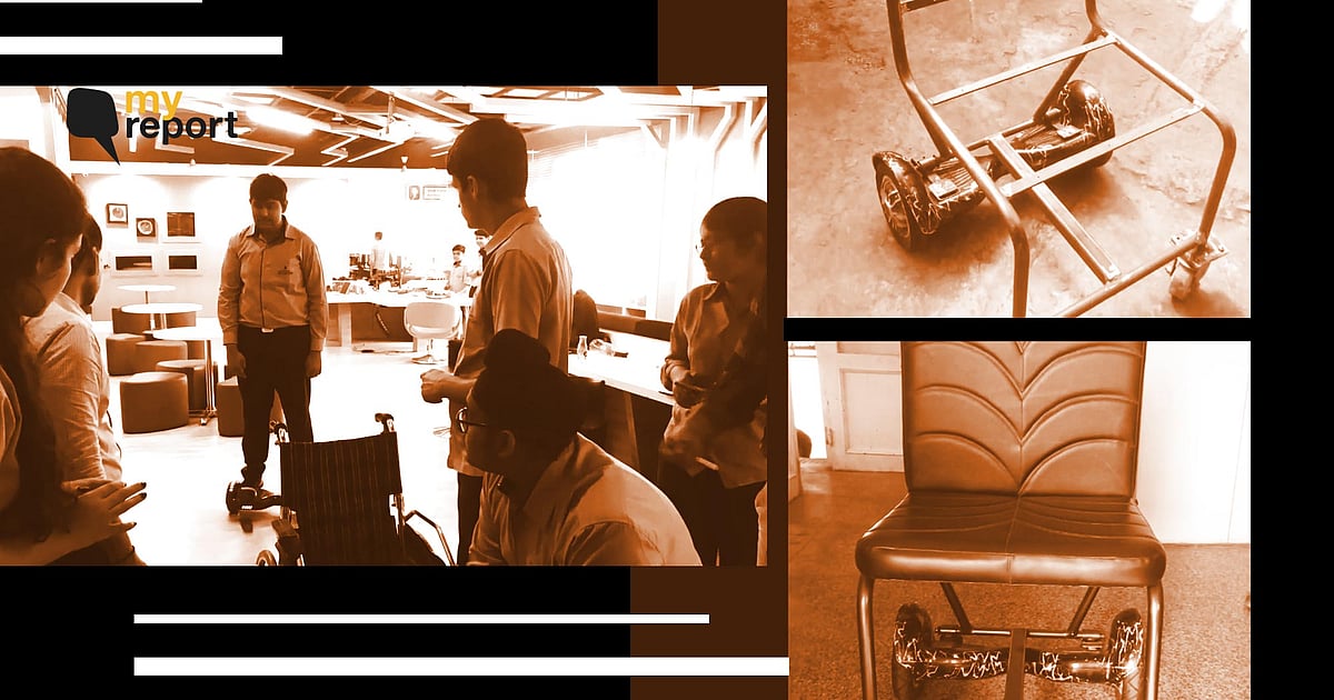 VIDEO| ‘Meet Hoverchair, Our Hoverboard-Inspired Wheelchair For Elderly’