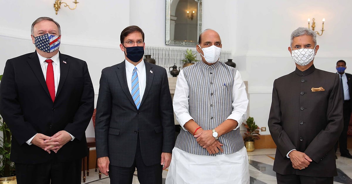 India-US Sign Key BECA Agreement At ‘2+2’ Dialogue In New Delhi