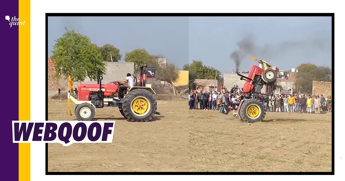 Fact-Check on Farmers’ Protest Tractor Rally: Old Video of Tractor ...