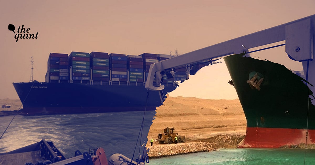 Ever Given: How Did a 400m-Long Megaship Get Stuck in the Narrow Suez ...