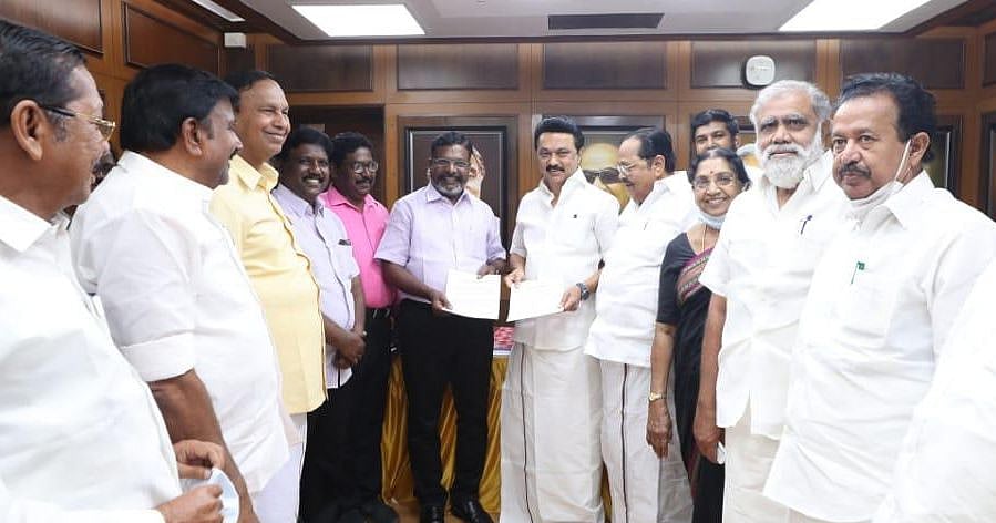 TN Polls: VCK Signs Memorandum With DMK, Will Contest in 6 Seats