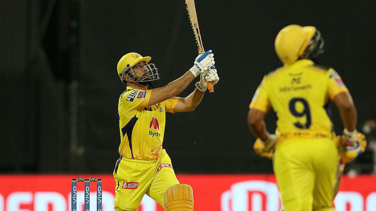 Dhoni Hits a Big Six to Finish Off SRH Match, CSK Qualify For Play-Offs