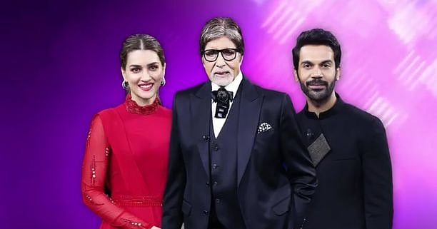 Mere Paas Kriti Sanon Hai: Big B, Rajkummar Rao Recreate Deewar Scene on KBC 13