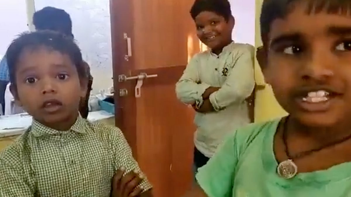 In Adorable Video, Boy Tries to File Case Against Friend for Stealing ...