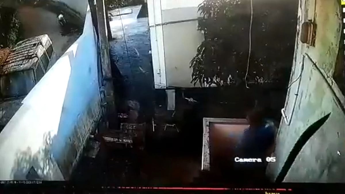 Caught on Camera: Man With Machete Chases Priest Inside Church in Karnataka