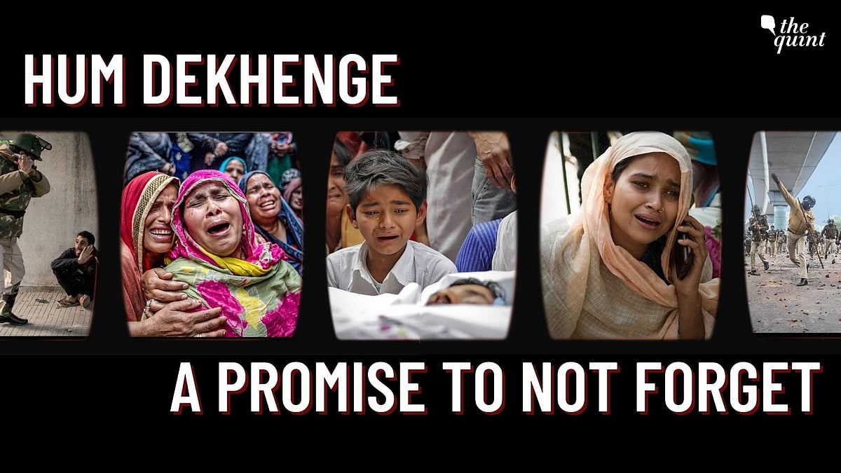 Hum Dekhenge: From CAA Protests to Riots, Photo Essay Recalls A Delhi ...