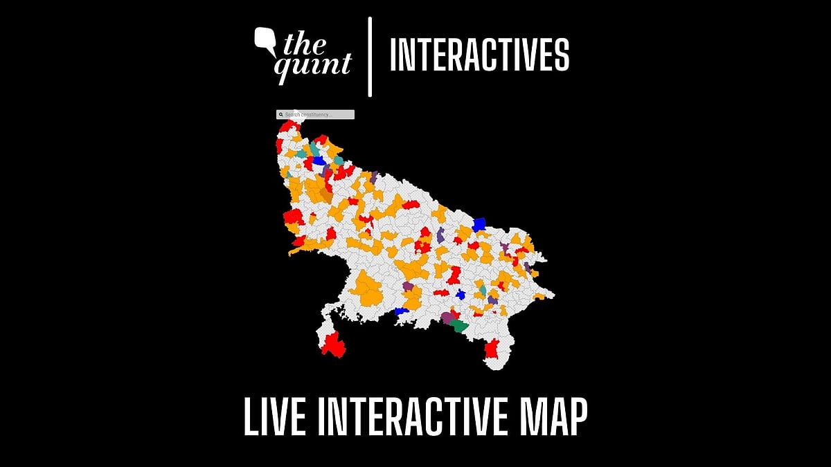 Saffron Sweep Again? Here's the Live Interactive Map of UP As Leads Come In