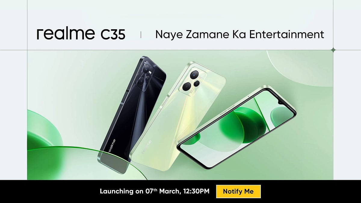 Realme C35 Launch Date in India Announced: Specifications and Expected ...
