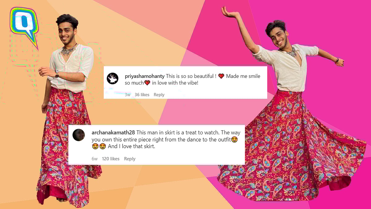 22-Year-Old Choreographer Jainil Mehta Goes Viral for Dancing in Skirts