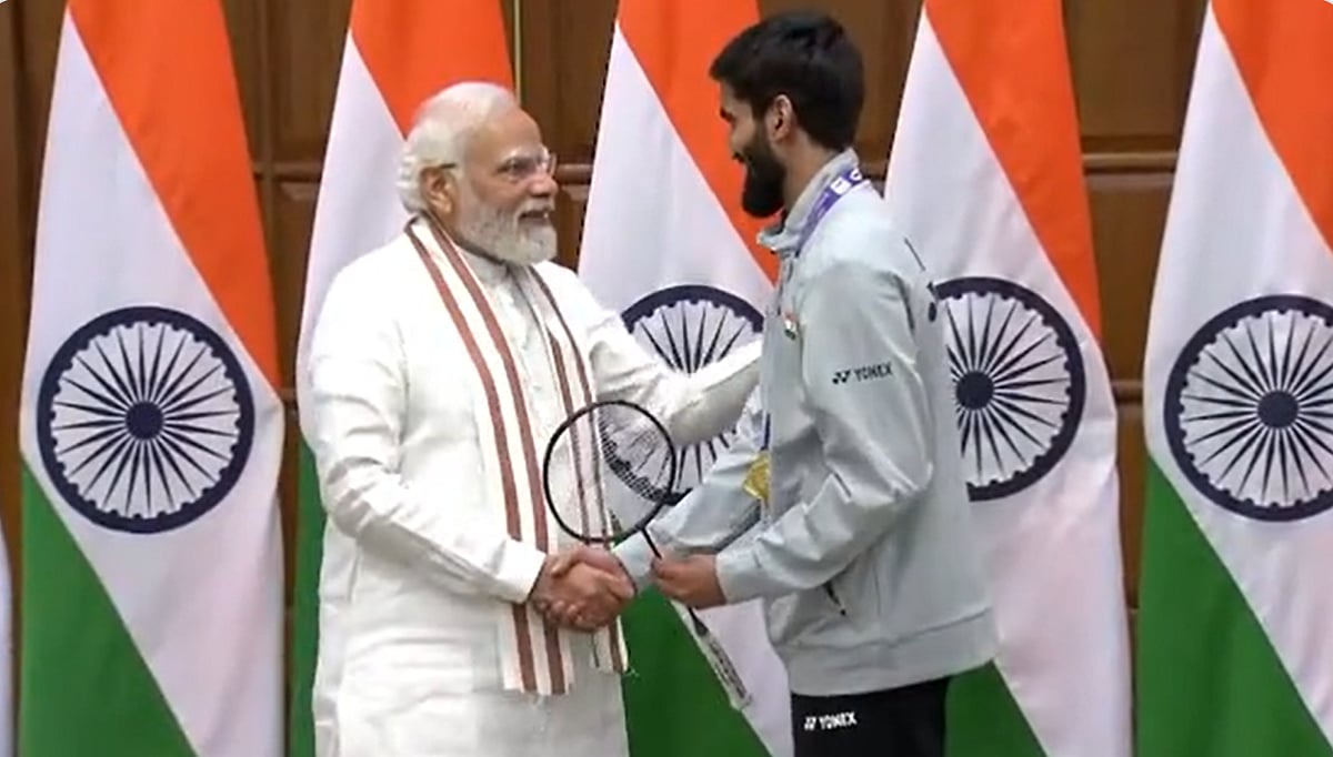 'No Small Feat': PM Modi Meets Thomas Cup-Winning Indian Badminton Team