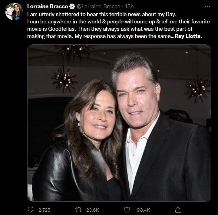Lorraine Bracco Ray Liotta Goodfellas (1990)