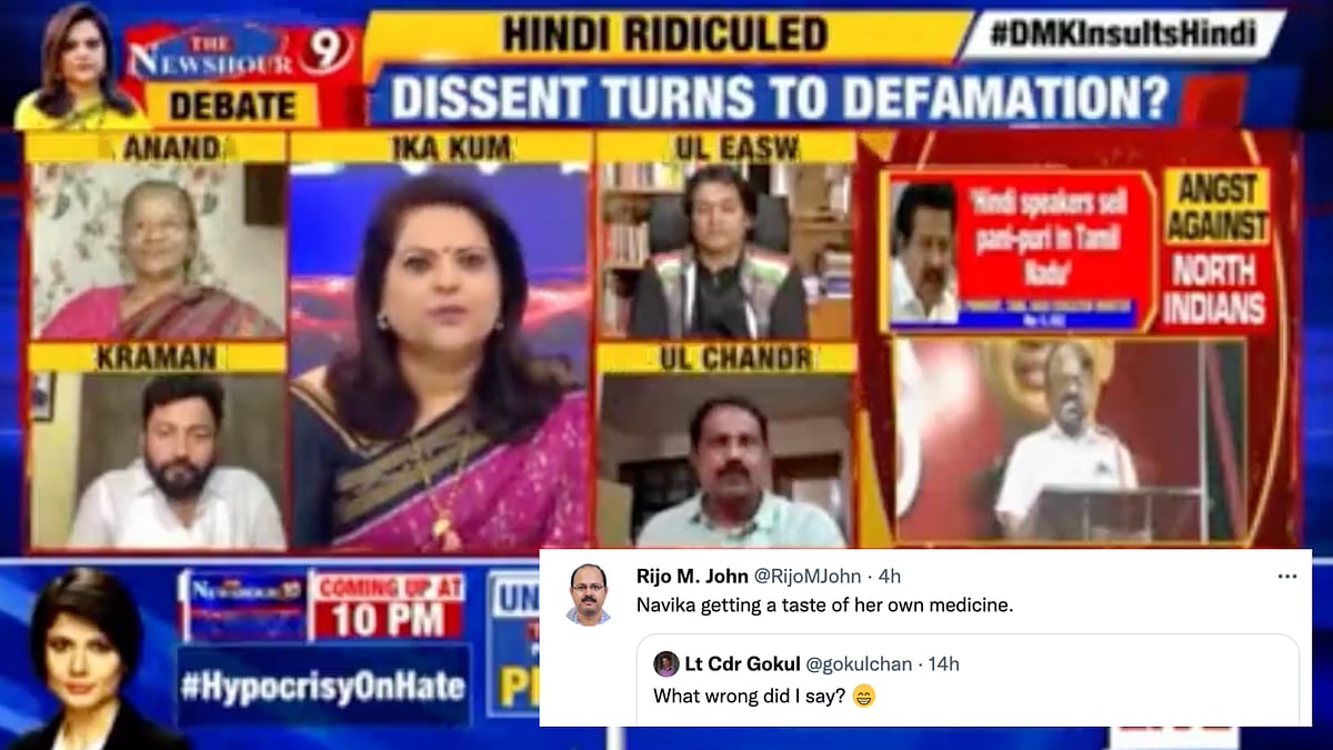 Watch: Navika Kumar Loses Her Cool as Panelist on TV Show Asks Her to Leave the Country