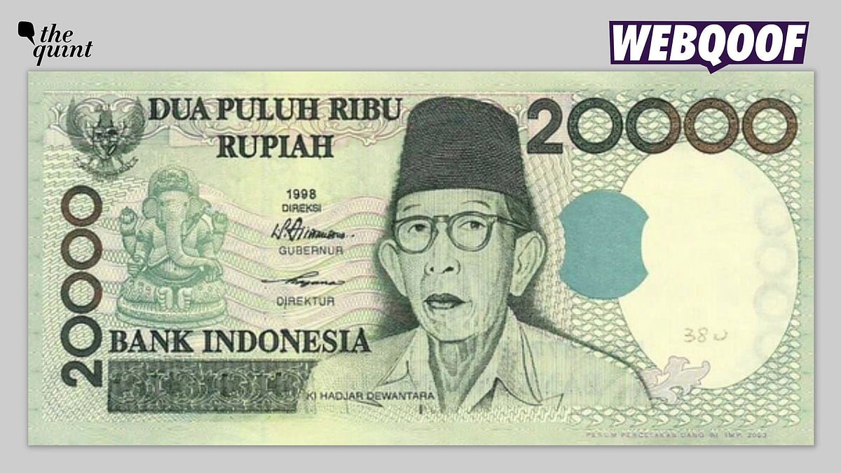 Fact-check | The Current 20,000 Indonesian Rupiah Note Doesn't Bear Lord Ganesha’s Photo