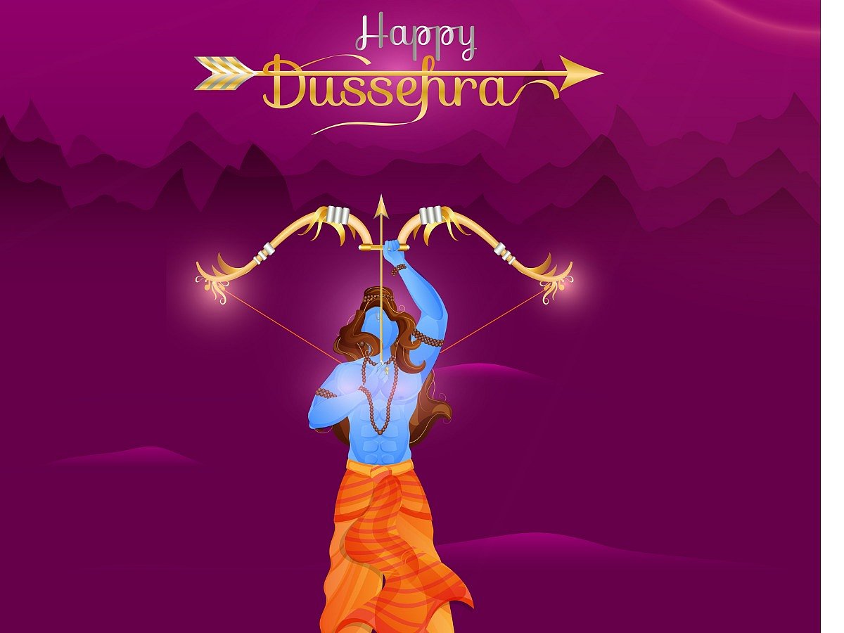 Happy Dussehra 2022 Wishes and HD Images: Vijayadashami Gif, Greetings, Messages and Status for ...