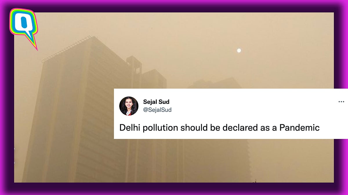 Twitter Reacts As Air Quality Touches Hazardous Levels