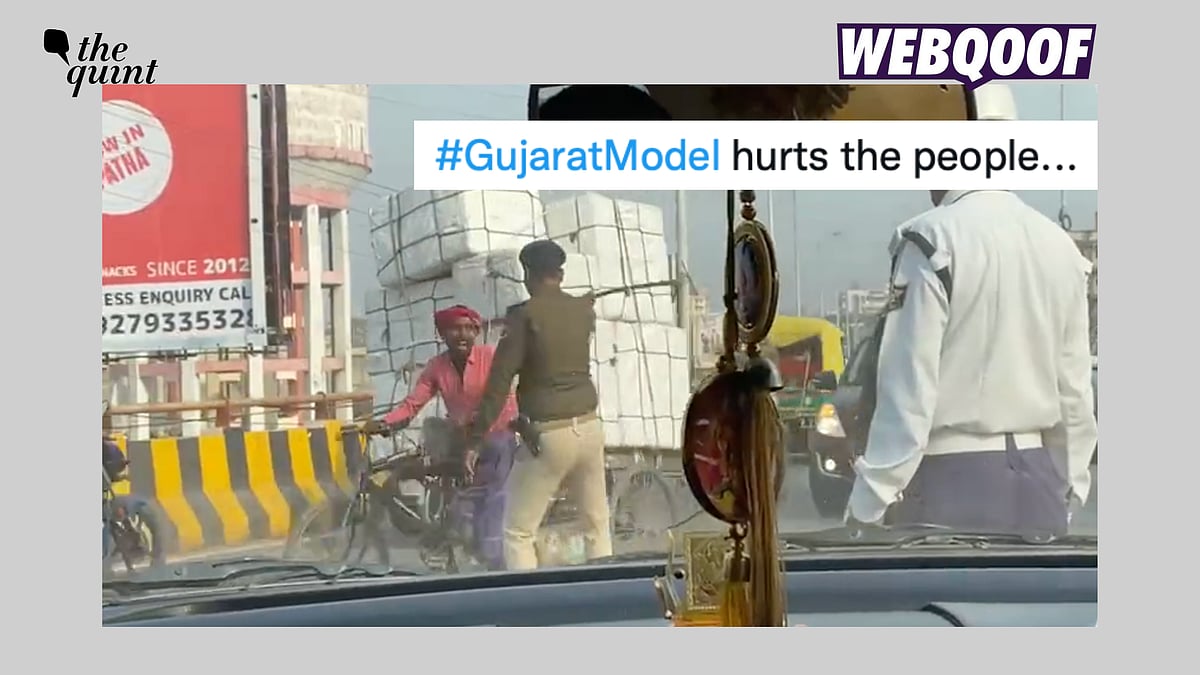Fact-check | Video of Cop Thrashing Rickshaw Puller Is Not From Gujarat ...