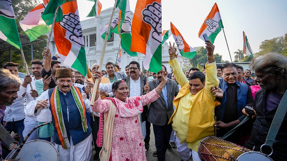 Photos: Congress Returns to Power in Himachal Pradesh, Celebrates ...