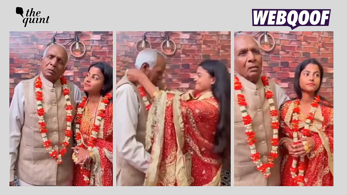 Fact Check Scripted Video Of Older Man Marrying Younger Girl Viral As