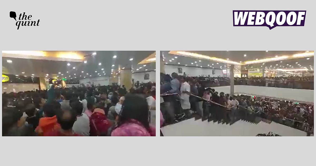Fact-Check | Old Clip of Mass Crowd Shared as Fans Gathered at Haridwar ...
