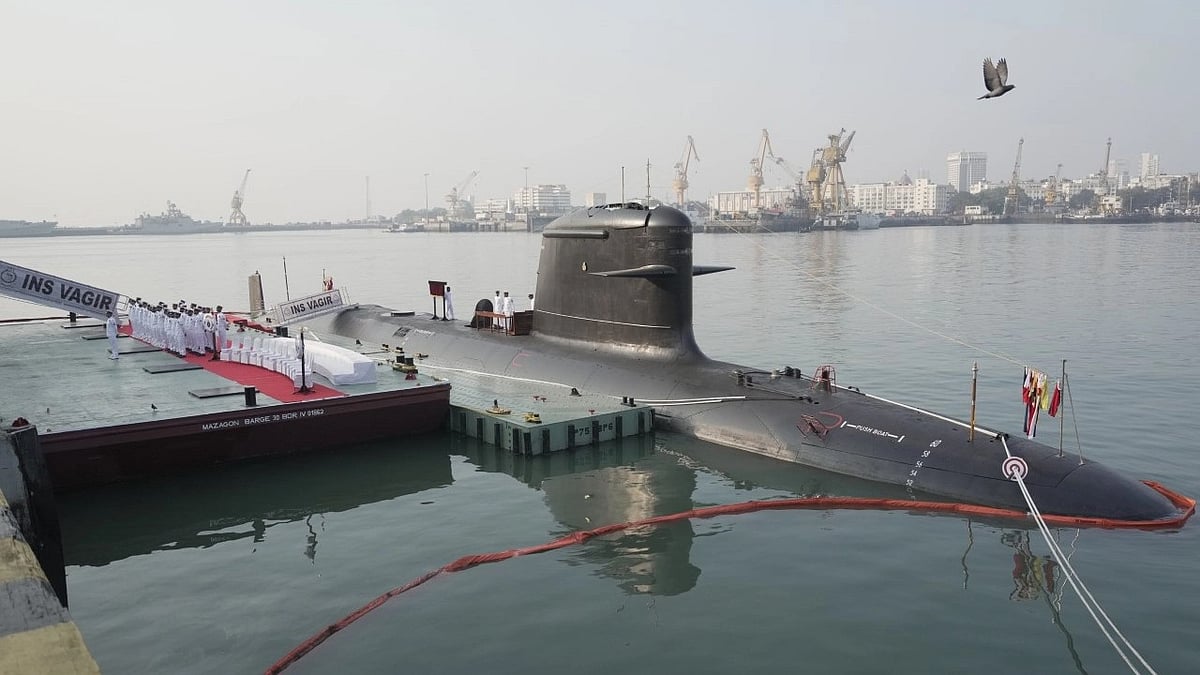 In Photos: Meet INS Vagir, the Indian Navy's Latest Submarine To Be ...