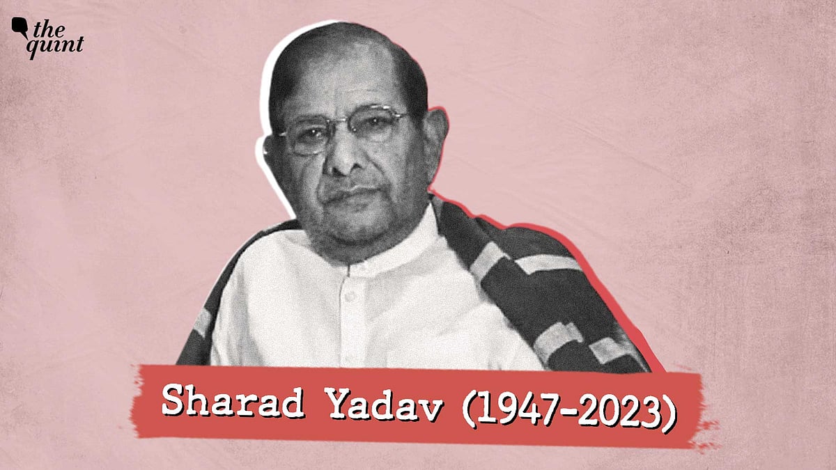 Sharad Yadav Passes Away: He Waged a 50-Year Battle Against Political ...