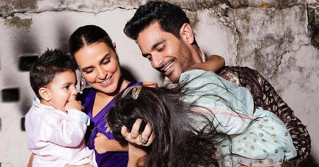 Neha Dhupia Angad Bedi Speak About Equal Partnership Parenting