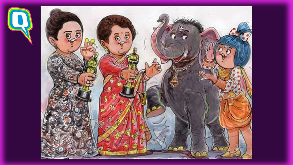 Amul Celebrates ‘The Elephant Whisperer’s’ Oscar Win With a Doodle