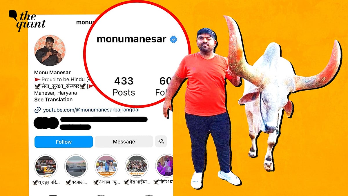 Instagram Gave Bajrang Dal's Monu Manesar a Blue Tick, Then Took Down ...