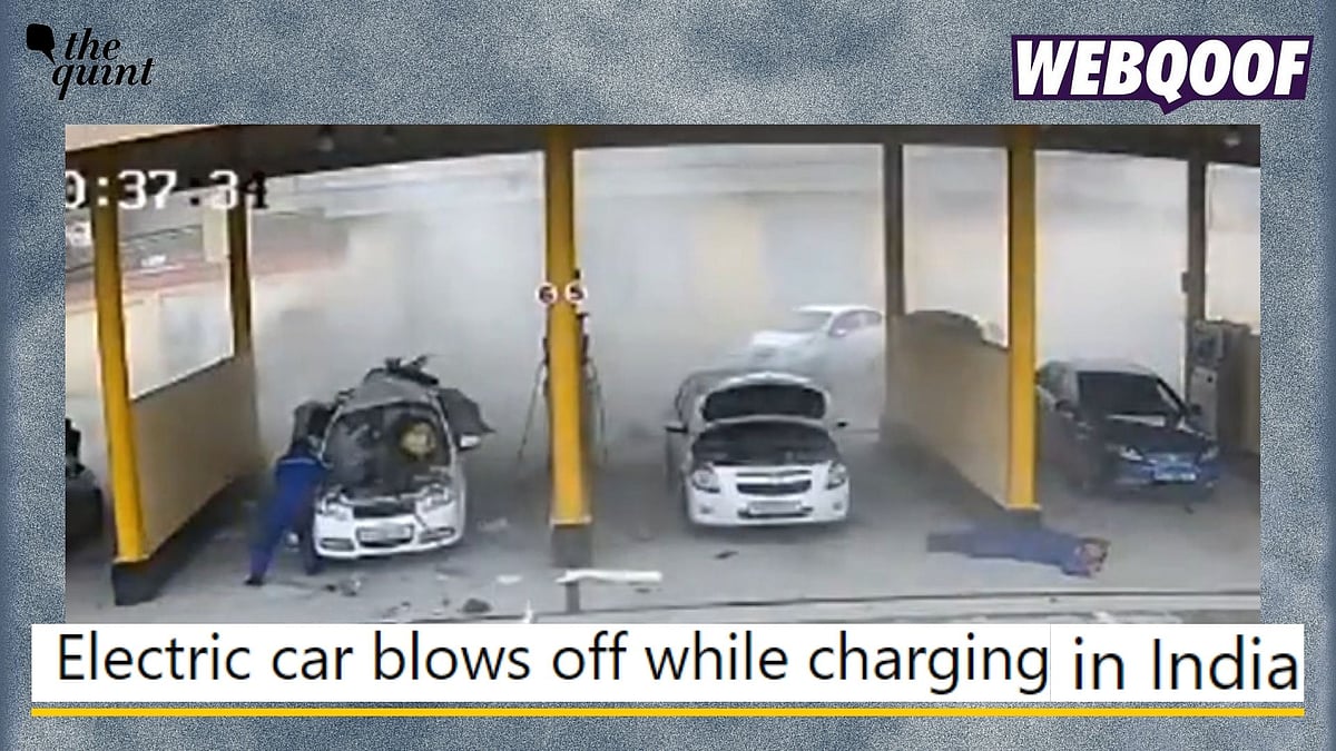 Fact-check | This Video Neither Shows an EV Exploding Nor Is It From India