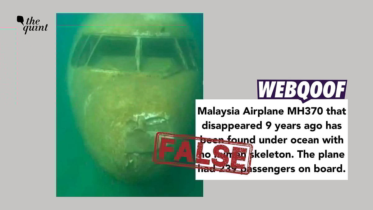 Fact-Check | Was Malaysia Airlines’ MH370 Found Underwater With No ...