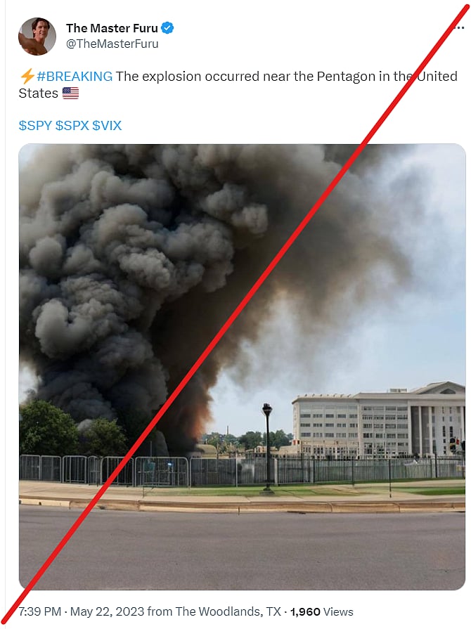Fact-check of Pentagon Explosion AI Images: Several Media Outlets Share ...