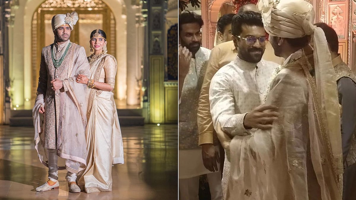 In Pics: Sharwanand and Rakshitha Reddy Tie The Knot; Ram Charan ...