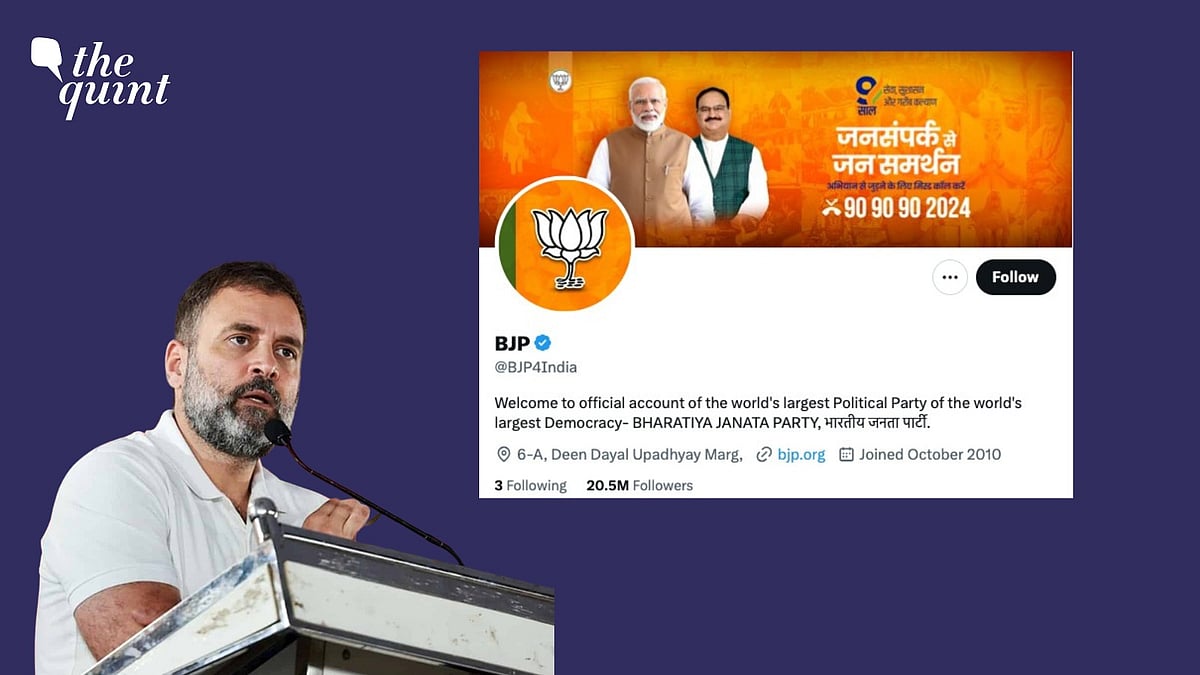 BJP Deletes Tweet Jibe at Rahul Gandhi That 'Shows Nepal Against India'