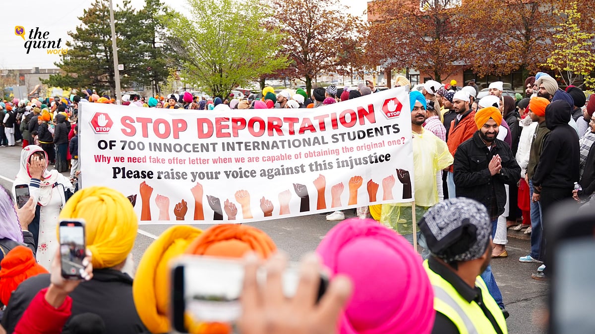 Indian Students Protest in Canada After Deportation Warnings Over Fake ...