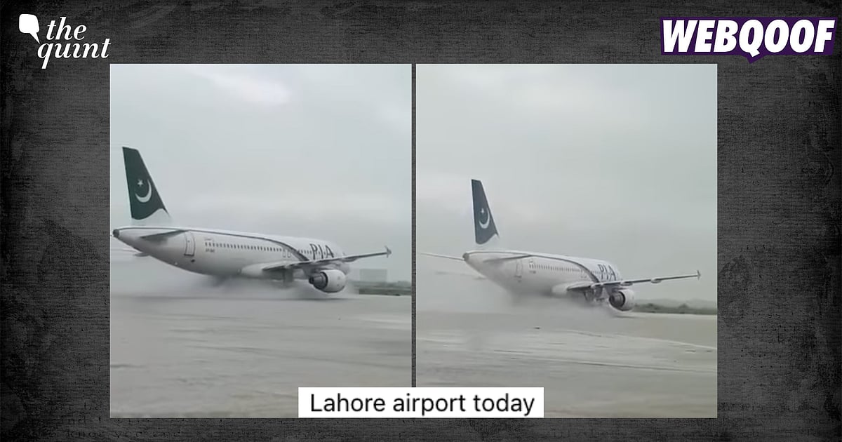 Fact-Check | Old Video from 2020 of an Airplane Landing on Flooded ...