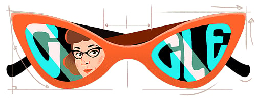 Google Doodle Today, 4 August 2023: Google Celebrates ‘Cat-Eye’ Frame ...