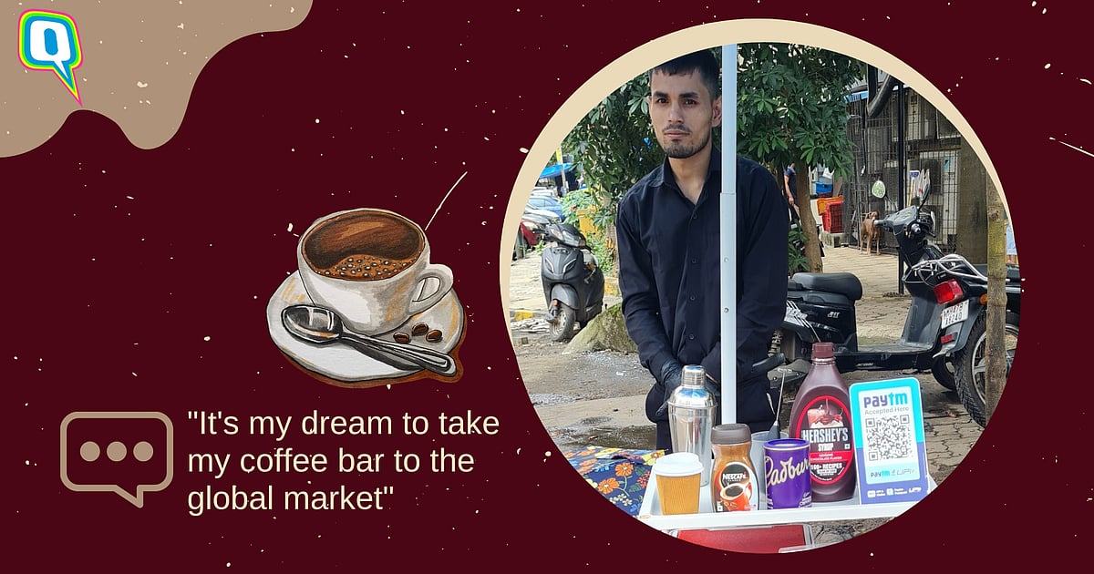 Viral: Mumbai Coffee Seller's Dream To Go Global Wins Hearts Online