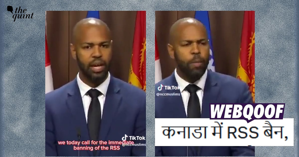 Fact-Check | Did Canadian Govt Ban RSS? No, Misleading Claim Goes Viral ...