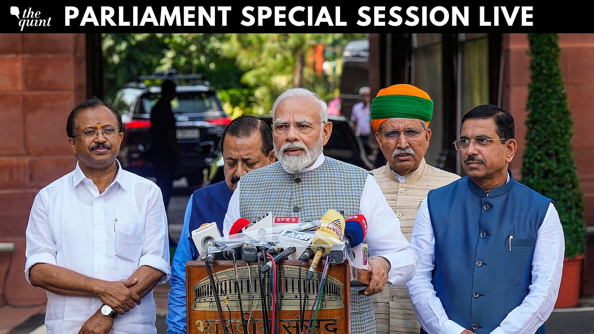 Watch Parliament Special Session Live Updates| 'G20, New Parliament for ...