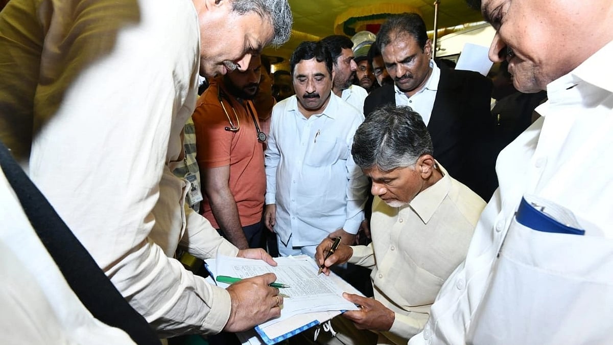 Former Andhra Pradesh CM Chandrababu Naidu Arrested Over Alleged ...