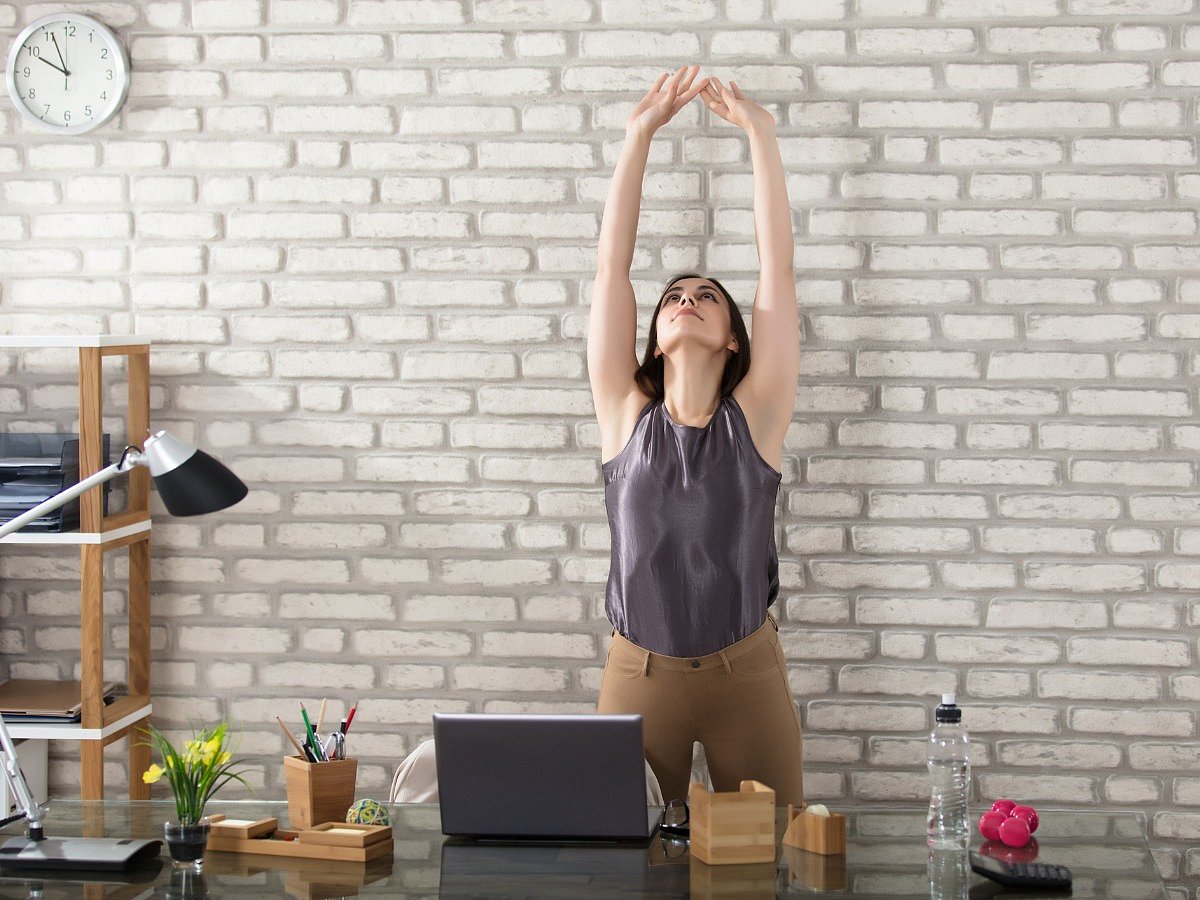 7 Yoga Poses For Desk Workers