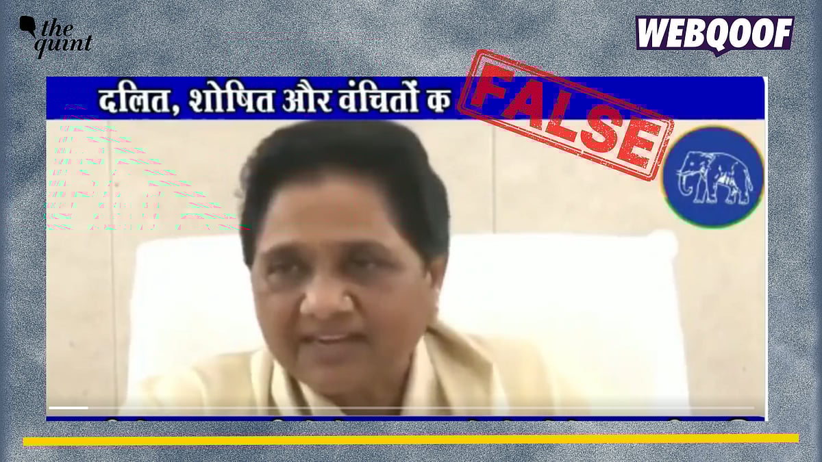 Fact-Check | No, Mayawati Didn't Extend BSP's Support to BJP For 2023 Madhya Pradesh Election