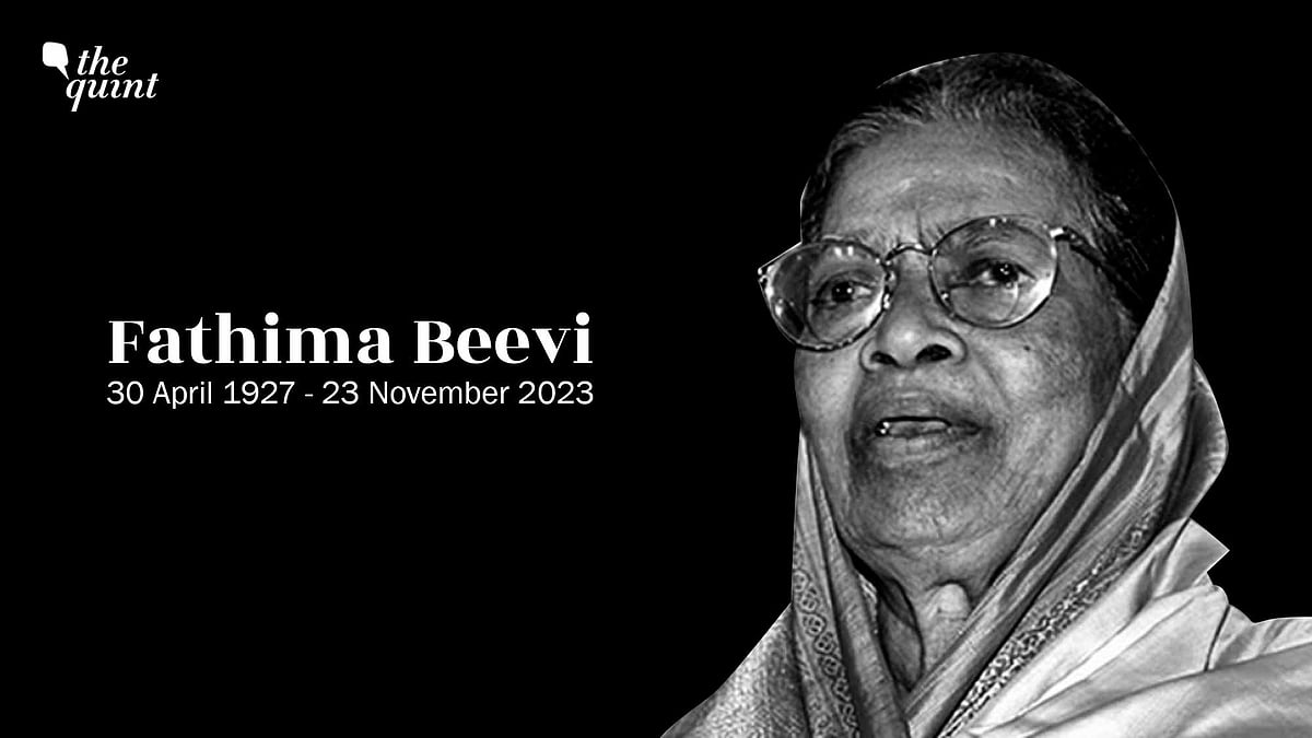 The Life and Legacy of M Fathima Beevi, India’s First Female Supreme ...