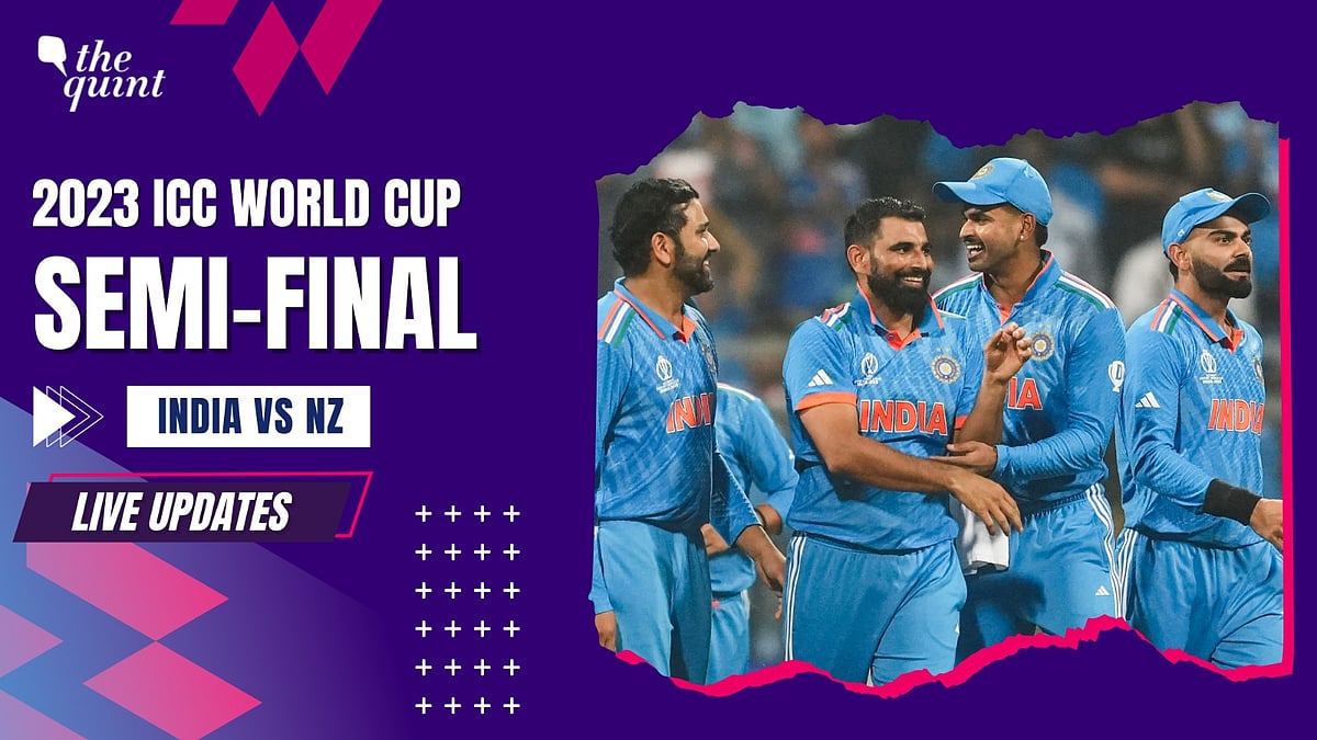 India vs New Zealand Live Score, Cricket World Cup 2023 Semi Final ...