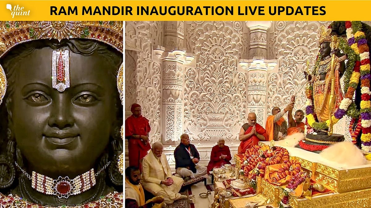 Watch Ram Mandir Inauguration LIVE: 'Ram Not the Problem but Solution ...